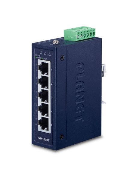 Planet Isw 500t Buy Planet Isw 500t Industrial 5 Port 10100tx
