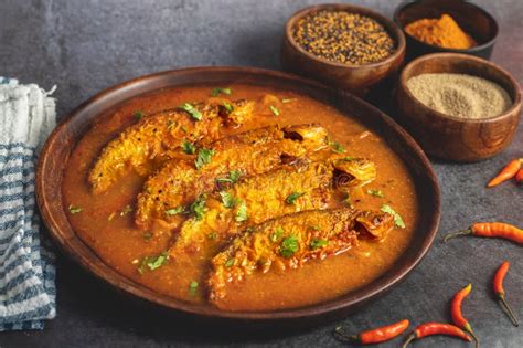 Pabda Fish Curry Is A Traditional Bengali Dish Featuring Tender Pabda