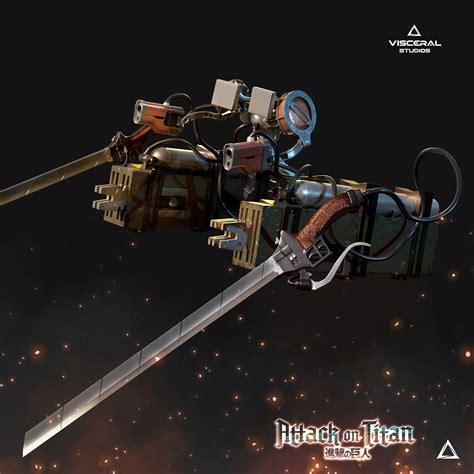 ⚙️ Levi Complete Odm Gear Set Season 4 S4 Anti Titan Gear
