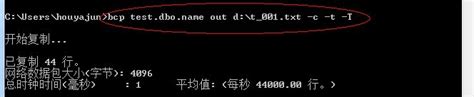 Sql Server的bcp命令 Csdn博客