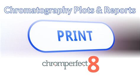 Printing Chromatography Plots And Reports Youtube