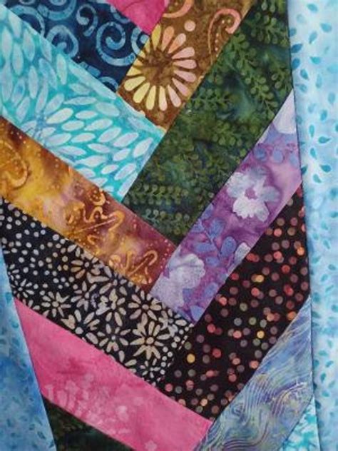 Handmade Quilted Batik Braid Pattern Table Runner Centerpiece Etsy