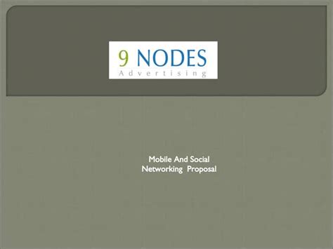 Mobile 20 And Social Networking 20 Ppt
