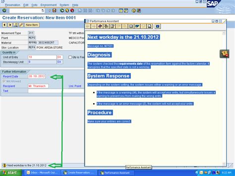Solved Factory Calender Dates SAP Community