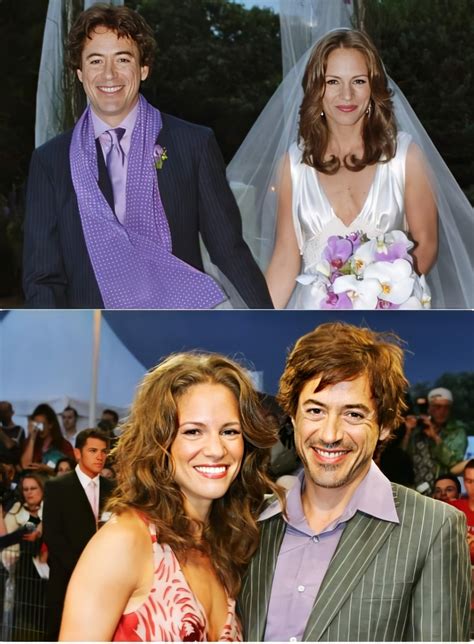Robert Downey Jr And Susan Downey Wedding