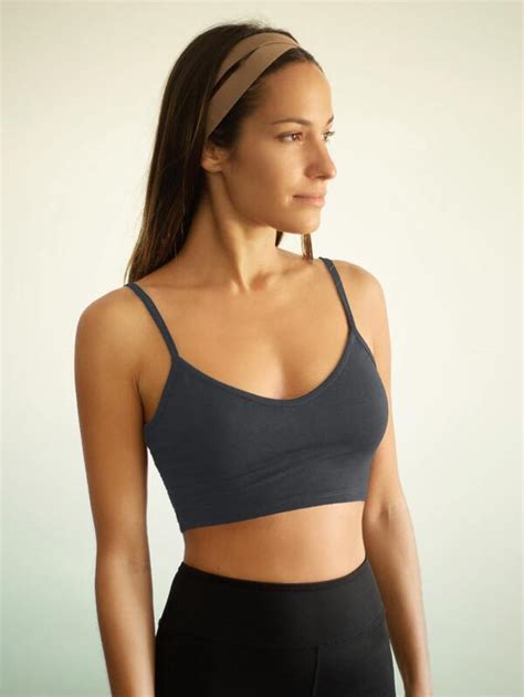 Shein Ezwear Solid Crop Cami Top Shein Usa