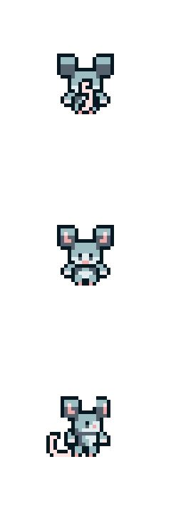 Mouse Spritesheet 16x16 By Rolff