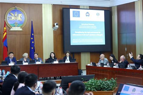 “Иргэний шүүхийн шийдвэр гүйцэтгэлийн эрх зүйн орчныг боловсронгуй болгох нь” сэдэвт онол