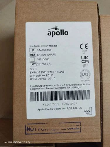 Plastic Fully Automatic Intelligent Switch Monitor Module Apollo Sa4700 100apo At ₹ 3430 In Navi