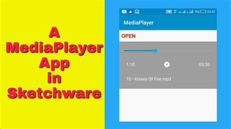 A Mediaplayer App In Sketchware Youtube