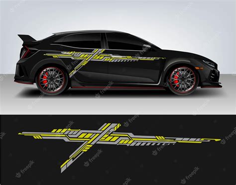 Premium Vector Vinyl Sticker Decals Set For Car Truck Mini Bus Modify