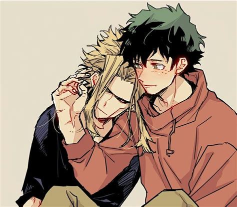 All Might And Midoriya Izuku Héros My Héros Academia Anime