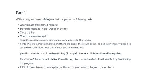 Solved Write A Program Named Hello Java That Completes The Chegg