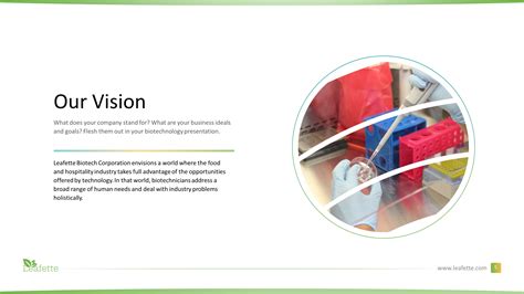 Modern Biotechnology Premium Powerpoint Template Slidestore