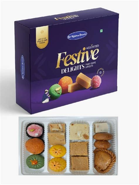 Assorted Ghee Sweets Sri Krishna Sweets 250g