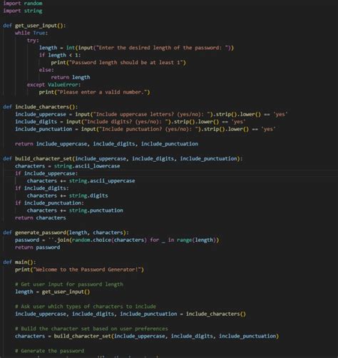 Completed Password Generator Program With Codsoft Surya Kiran