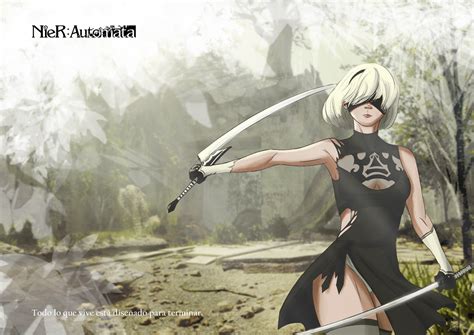 2b Nier Autómata Fan Art On Behance
