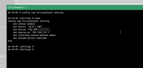 Technical Tip Fortianalyzer Connectivity With For Fortinet Community