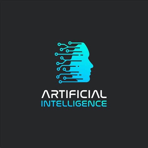 Premium Vector Artificial Intelligence Ai Logo Human Technology Human