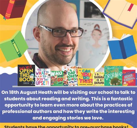 Book Week Introducting Author And Illustrator Heath Mckenzie Oakleigh South Primary School