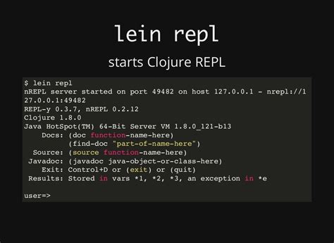 Clojureでrepl駆動開発を始めよう 開発環境 Qiita