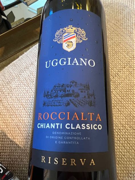 2018 Uggiano Chianti Classico Roccialta Riserva Italy Tuscany