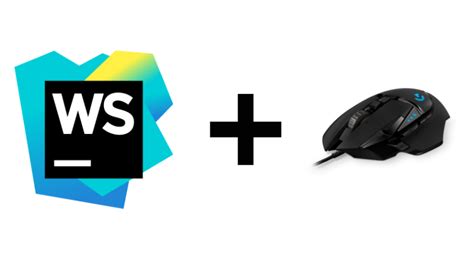Logitech G502 With Webstorm Improve Developer Productivity By Using