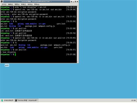 AES算法加解密实验 蓝桥云课
