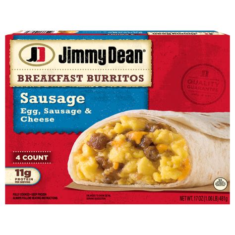 Food Lion Jimmy Dean Frozen Sausage Breakfast Burritos Same Day