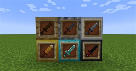 Dungeons Swords Minecraft Texture Pack