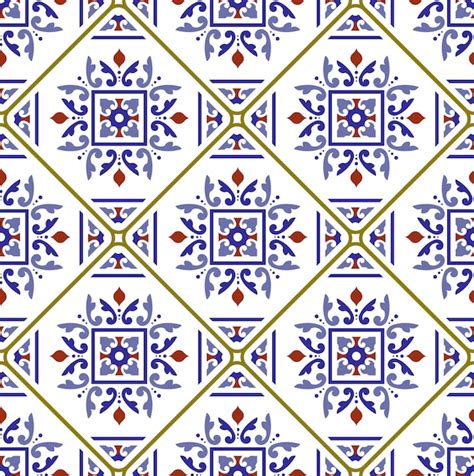 Premium Vector Decorative Tile Pattern