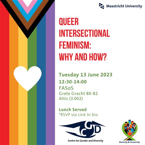 Queer Intersectional Feminism Why And How Events Maastricht University