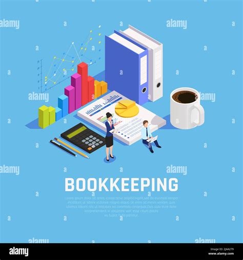 Book Keeping Isometric Composition With Charts Documentation And