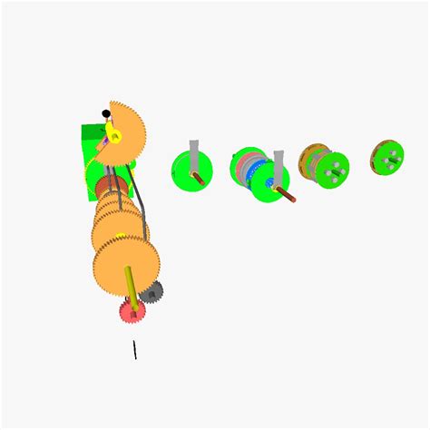 Ic Motor Transmission Modelo 3d 46 Skp Free3d