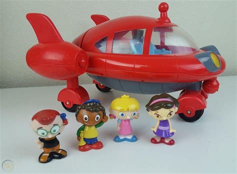 Little Einsteins Pat Pat Rocket Complete W Green Screen And 4 Characters