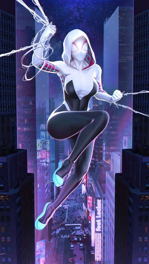 Spider Gwen Art Spider Mans Marvel Spider Gwen Spiderman Pictures