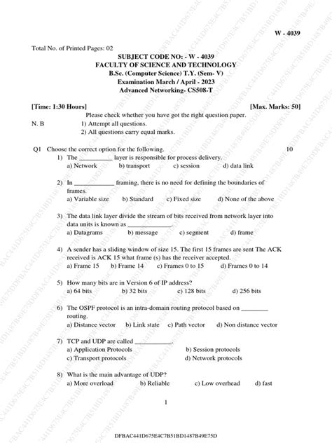 questions bamu university 2018 download free pdf computing computer science