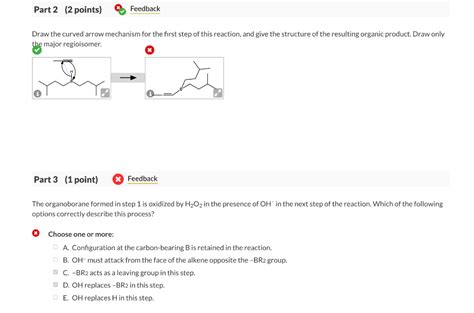 Solved 1 Propyne Reacts With Diisiamylborane Followed By
