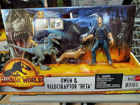 Jurassic World Owen And Dinosaur Figures Set Atelier Yuwaciaojp