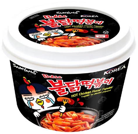 Samyang Buldak Teokbokki Cup 185g Okashi Group
