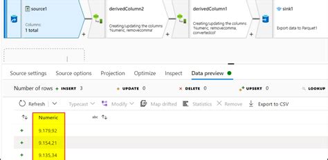 Azure Data Factory Data Flow Dynamic Csv To Parquet With Data Types