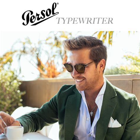 Persol Typewriter Sunglasses For Men And Women Visiofactory