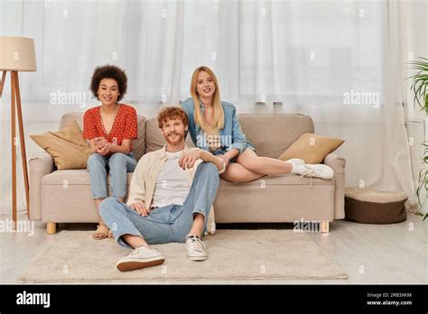 Love Triangle Concept Diversity In Relationships And Culture Non