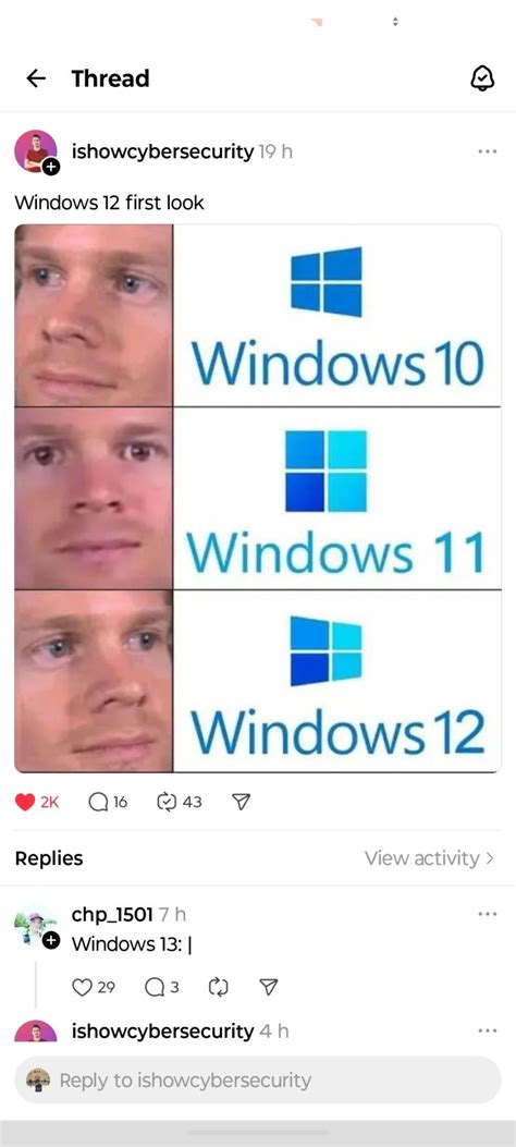 G Bhanuteja On Linkedin Microsoft Windows Meme