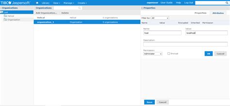 Introduction Of Attributes In Jaspersoft Datasource Definitions