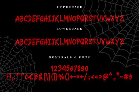 HALLOWEEN SCARY DISPLAY FONT Elbanadha Creative
