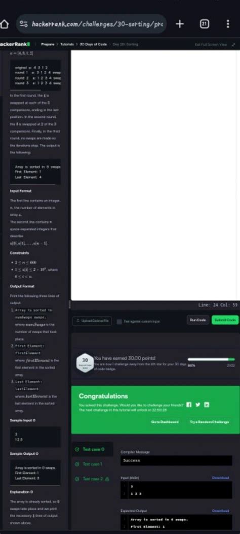 suriya d on linkedin day21 day21 coding programming learning hackerrank 30daysofcoder…