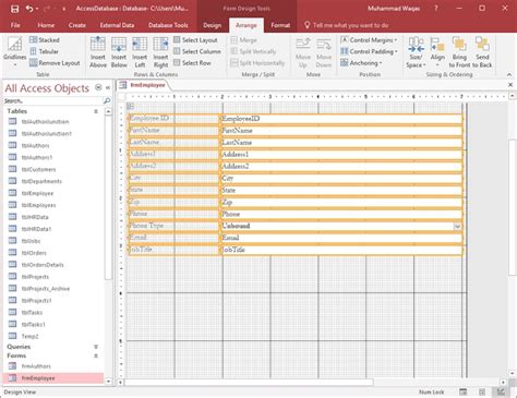 Ms Access Combo Box