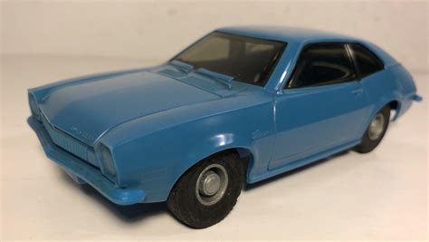 Vintage Eldon 1971 Ford Pinto Battery Operated Toy Car Motorized Promo
