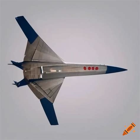 Delta Wing Plane Design Clipart